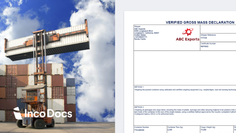 Create and Download a Packing Declaration Document ISPM15 | IncoDocs
