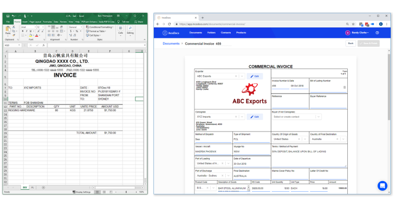 Export Documentation Software to improve your import export business