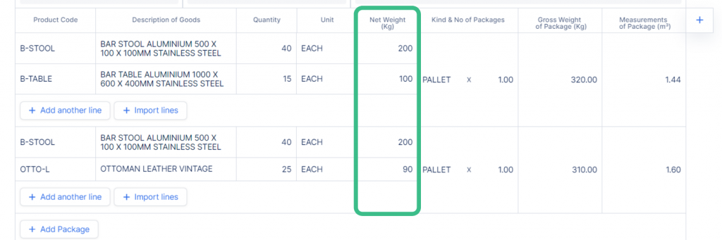 How to Create and Download a Packing List for Export Shipments | IncoDocs