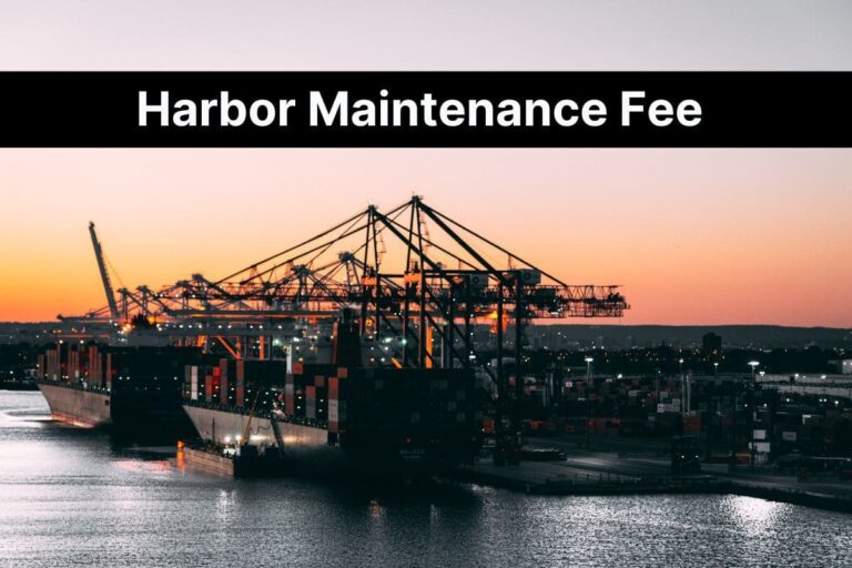 Harbor Maintenance Fee (HMF) Explained